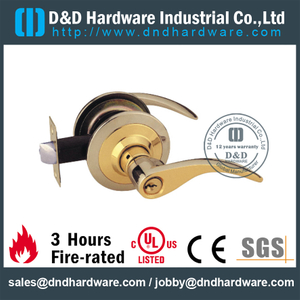 Zinc Alloy Key Lever Lockset for Wood Door - D&D HARDWARE