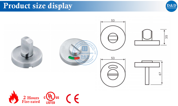 Toilet Cubicle Indicator Locks-DDIK004 from China manufacturer - D&D ...