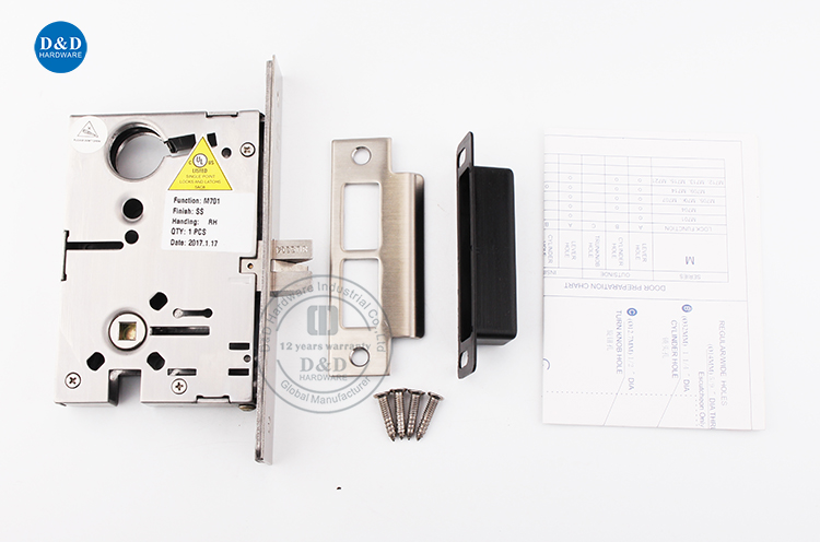 Commercial Door ANSI UL Fire Rated Types of Locks for Doors-DDAL01 F01 ...