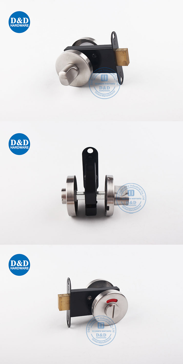SUS 304 Thumb Turn Lock with Indicator Guide for Bathroom Door- D&D ...