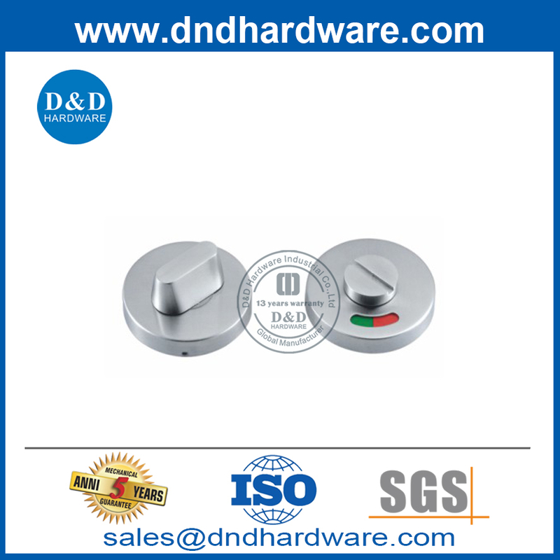 SUS 304 Thumb Turn Lock with Indicator Guide for Bathroom Door- D&D ...