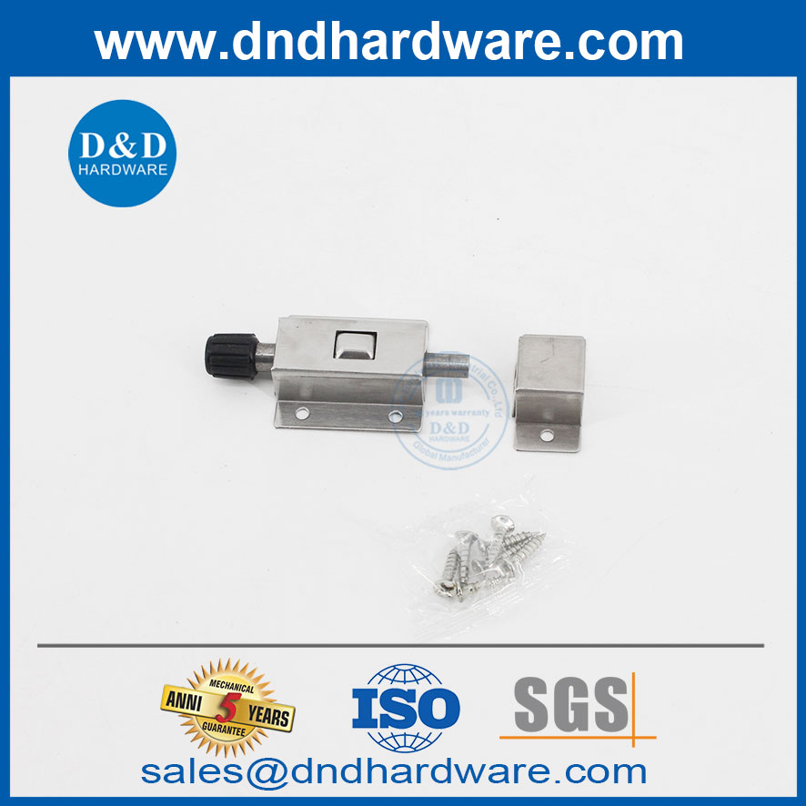Stainless Steel Automatic Barrel Slide Bolt Spring Door Bolt for ...