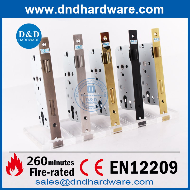 BS EN12209 Fire Rated Door Hardware Lock SUS304 Mortise Lockset-DDML009 ...