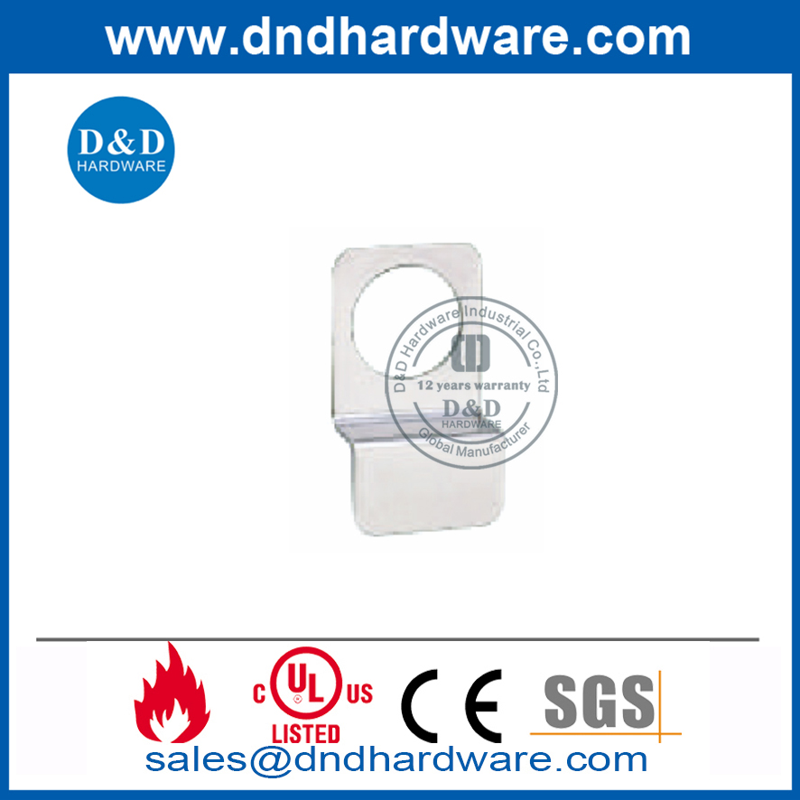 Euro Cylinder Hole Stainless Steel Night Latch Plate-DDPD017 from China ...