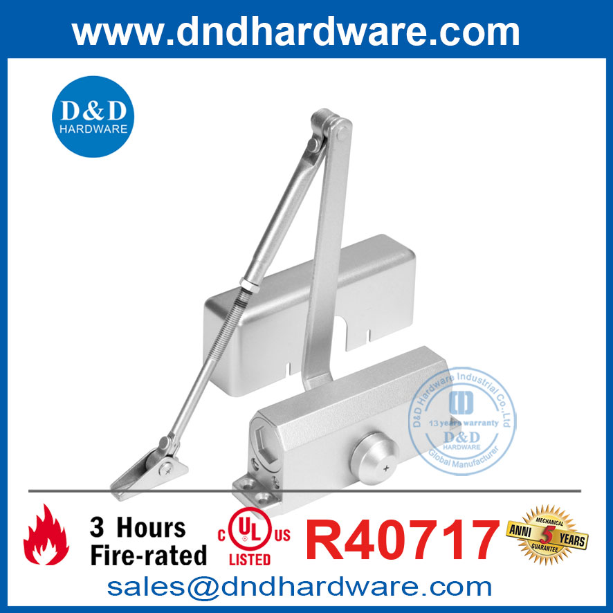 Automatic Spring Loaded Universal Hardware UL Listed Fire Door Closer ...