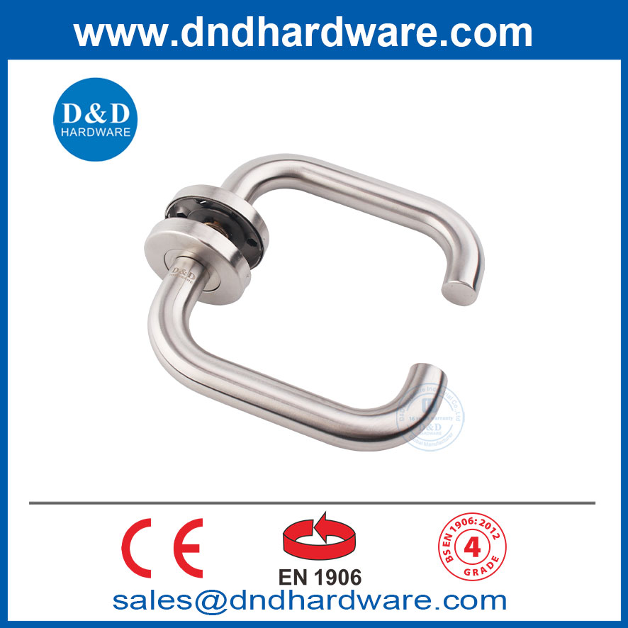 EN1906 Hollow Lever Type Commercial Door Handles for Residential ...