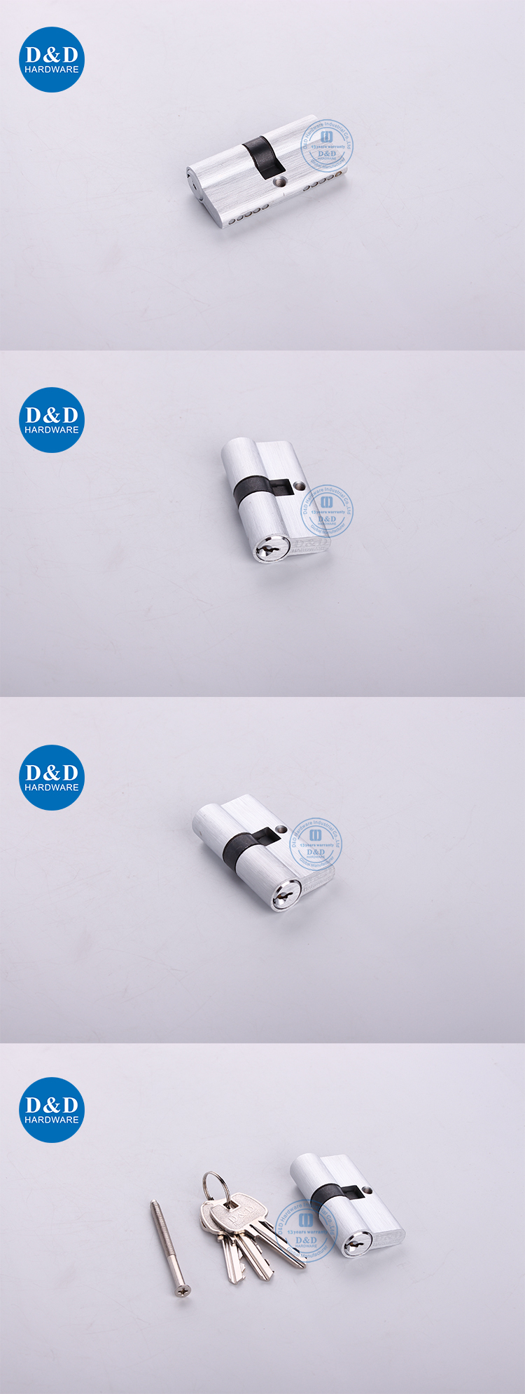 BS EN1303 SC Door Lock Cylinder with Master Cylinder And Master Key ...