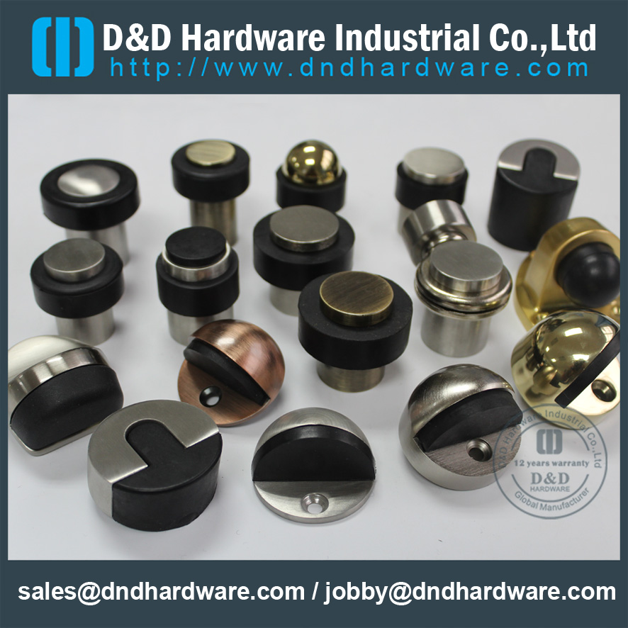 Stainless Steel 316 Floor Security Door Stopper for Hotel Bathroom Door ...