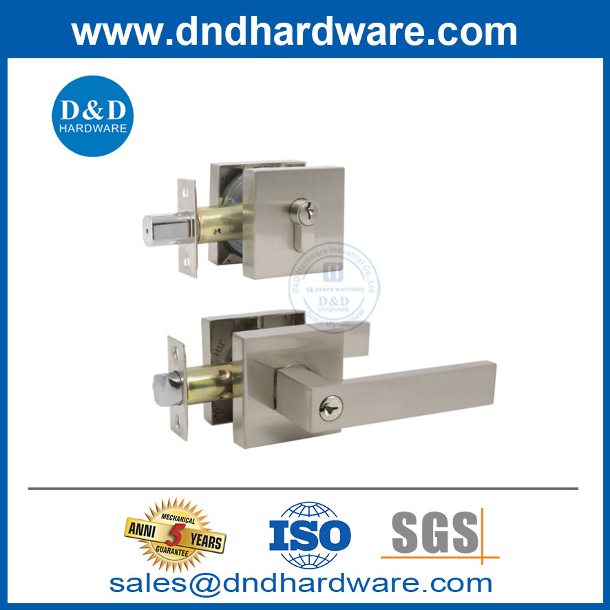 Keyed Entry Door Levers And Single Cylinder Deadbolts Combo Pack Keyed ...