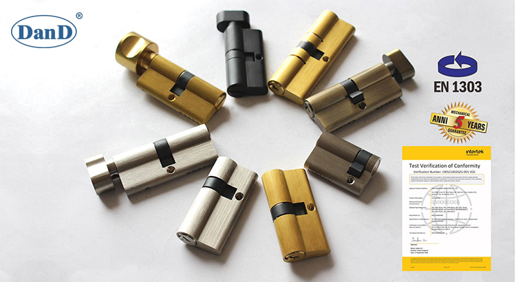 Solid Brass BS EN1303 Single Lock Cylinder with Turn-DDLC002 from China ...