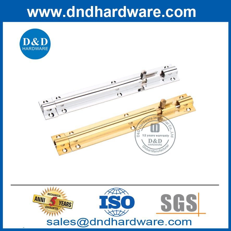 Types of Door Bolts - D&D HARDWARE