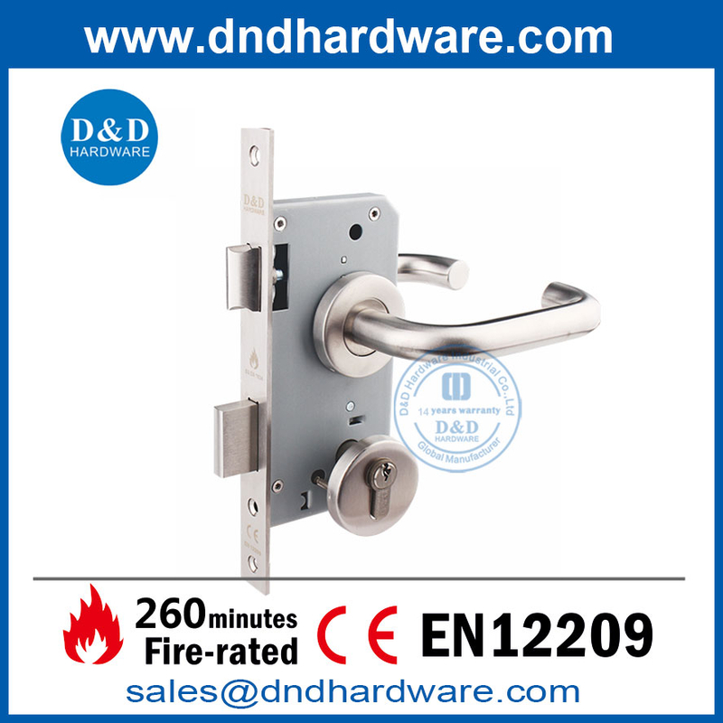 EN12209 Front Door Key Lock Stainless Steel Commercial Door Lock for ...