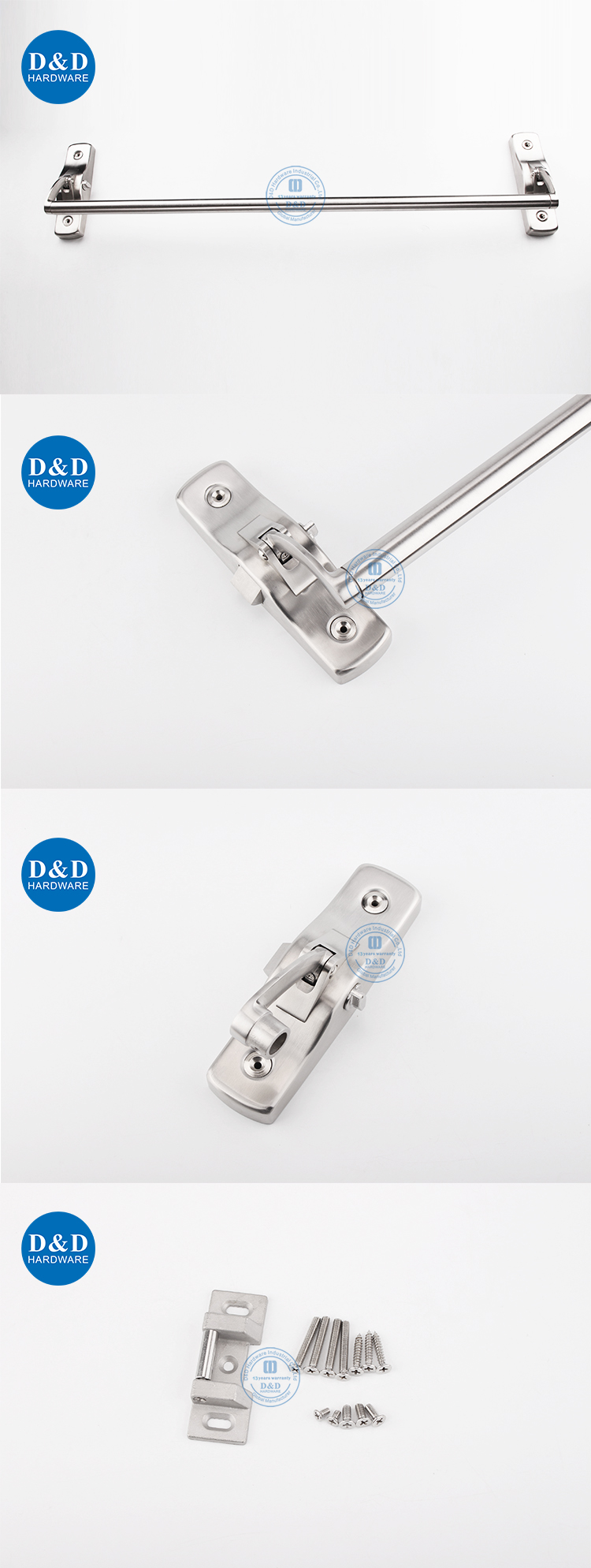 Panic Bar Lock Emergency Exit Push Bar Stainless Steel Cross Bar ...