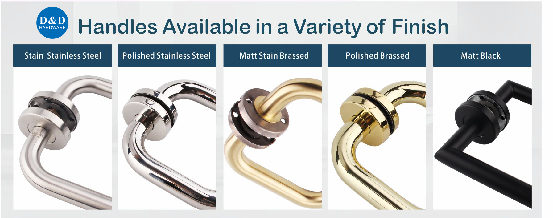 Stainless Steel Modern Front Door Solid Lever Handle-DDSH022 from China ...