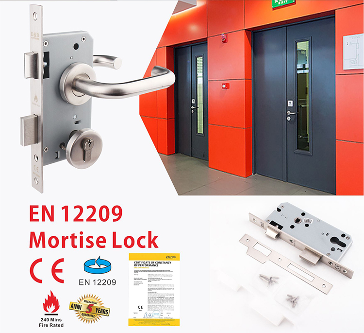 SS304 CE Sash Fire Rated Door Lock-DDML009 from China manufacturer - D ...